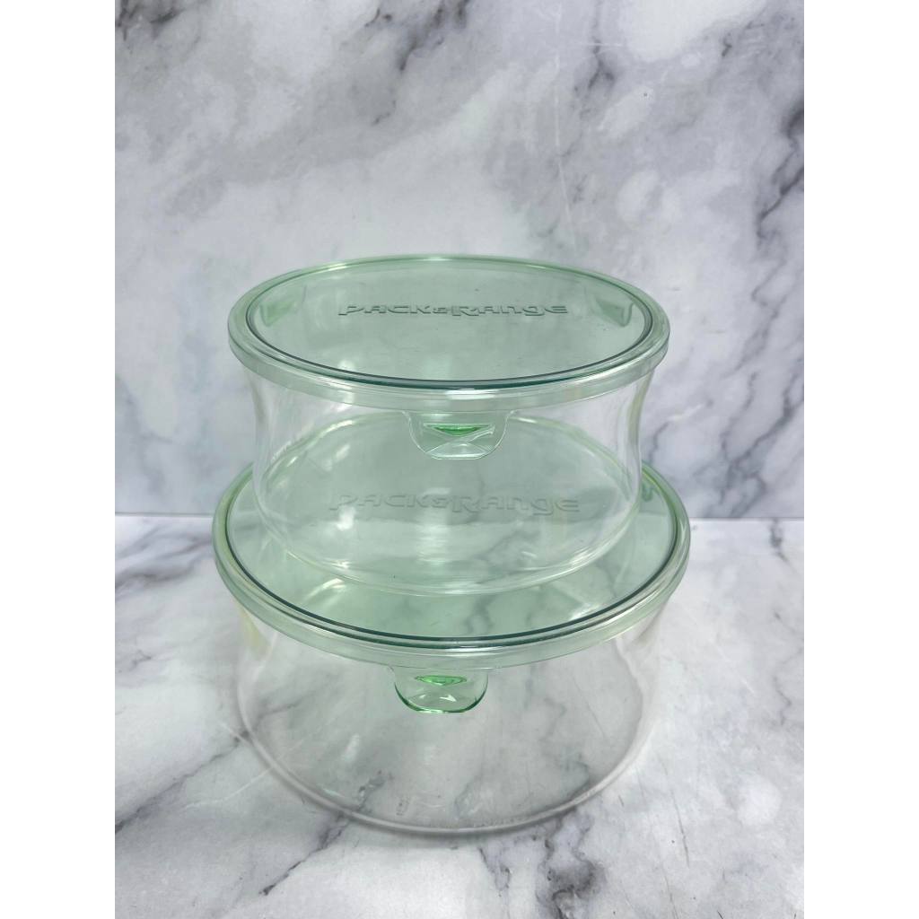 Iwaki Pyrex กระปุกถนอนอาหาร Made in Japan ยกชุด 2 ใบ (H7) | Shopee Thailand