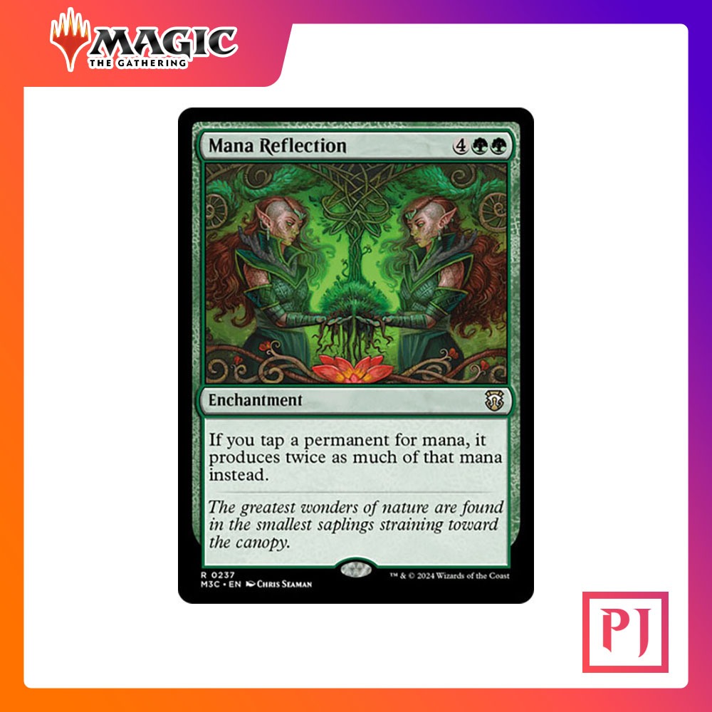 [MTG] Mana Reflection [M3C] [GREEN] [RARE] [NORMAL] [ENG] (การ์ดเมจิค / Magic the Gathering ...