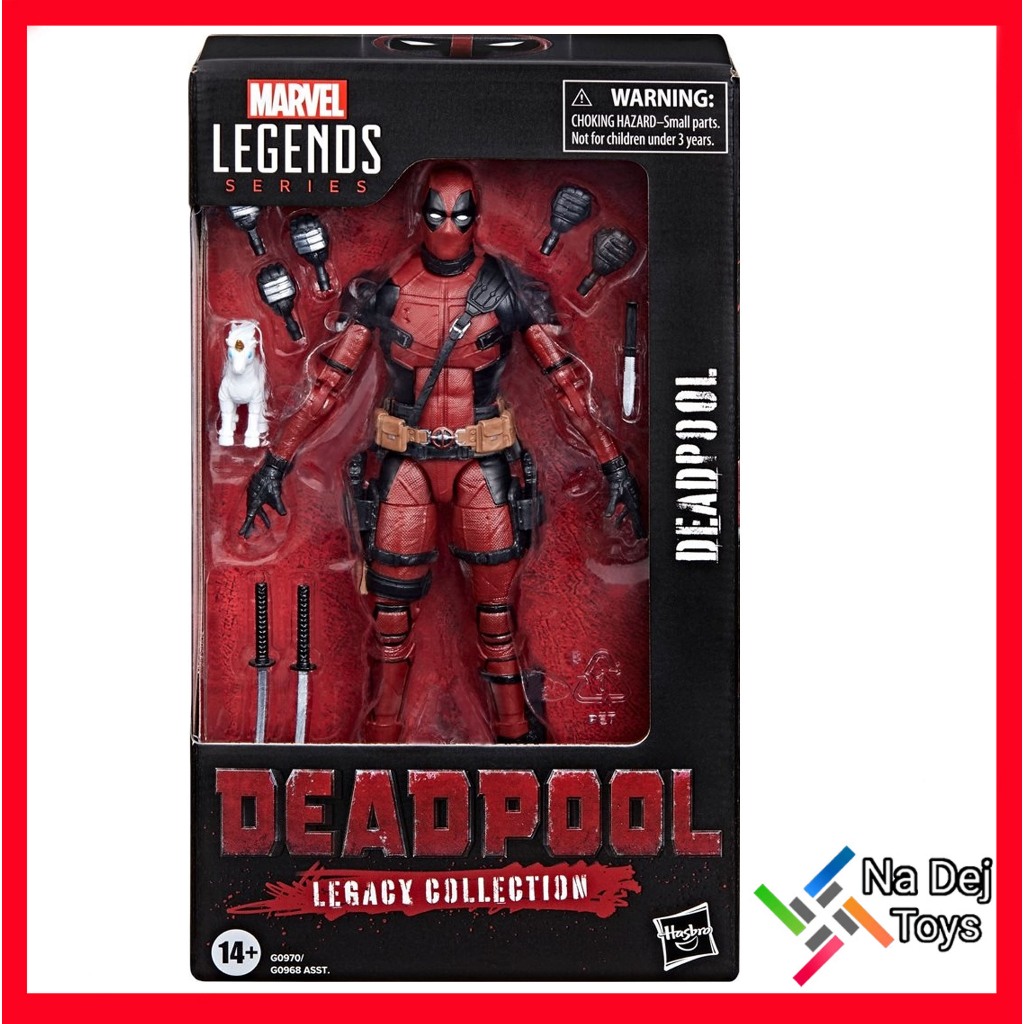 Marvel Legends Deadpool Legacy 6" Figure มาเวล เลเจนด์ส เดดพูล เลกาซี่ ...