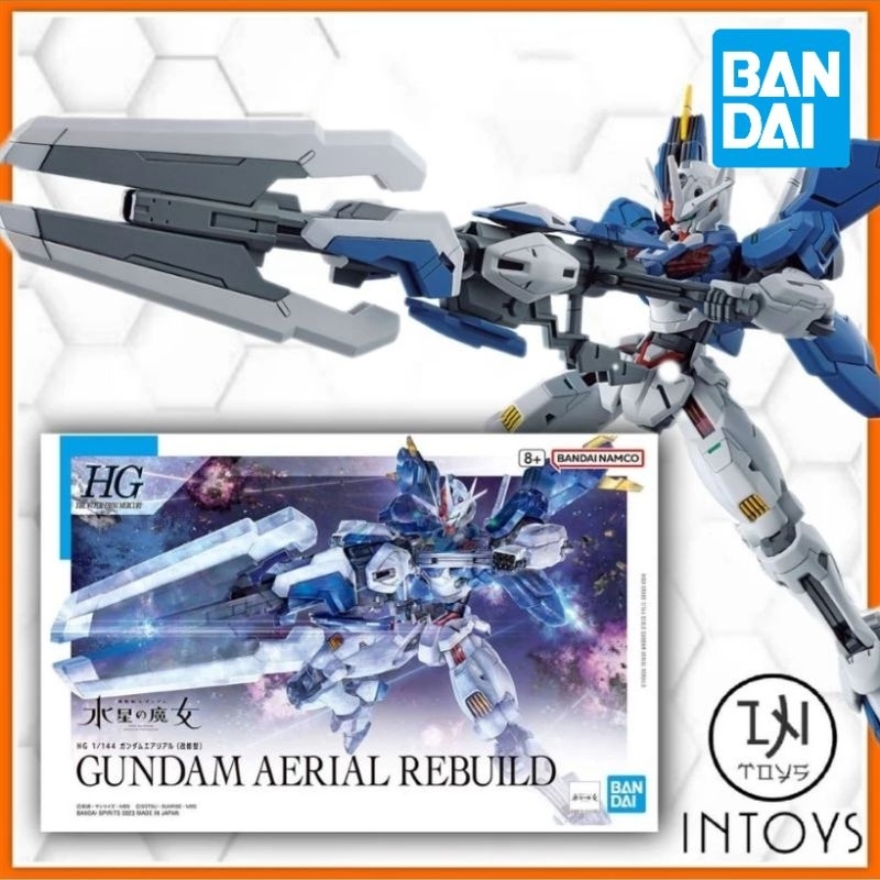 BANDAI - HG 1/144 GUNDAM AERIAL REBUILD - MOBILE SUIT GUNDAM THE WITCH FROM MERCURY ( Gunpla ...