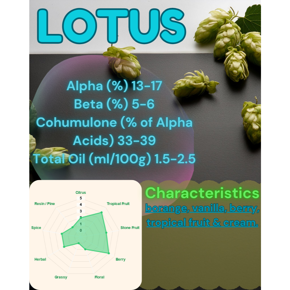 Hopsteiner Lotus T90 Hop Pellets | Shopee Thailand