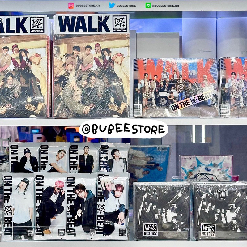 (ใช้โค้ดลดเพิ่มได้สูงสุด 300.-) [พร้อมส่ง] NCT 127 - 6th Album [WALK] Podcast / Walk / Poster ...