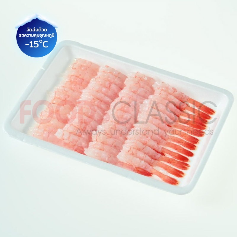 EB024 กุ้งน้ำเย็น (LA-50, PTO, 7.4-7.9cm., 50pcs/pck) / Ama Ebi /むき甘エビ | Shopee Thailand