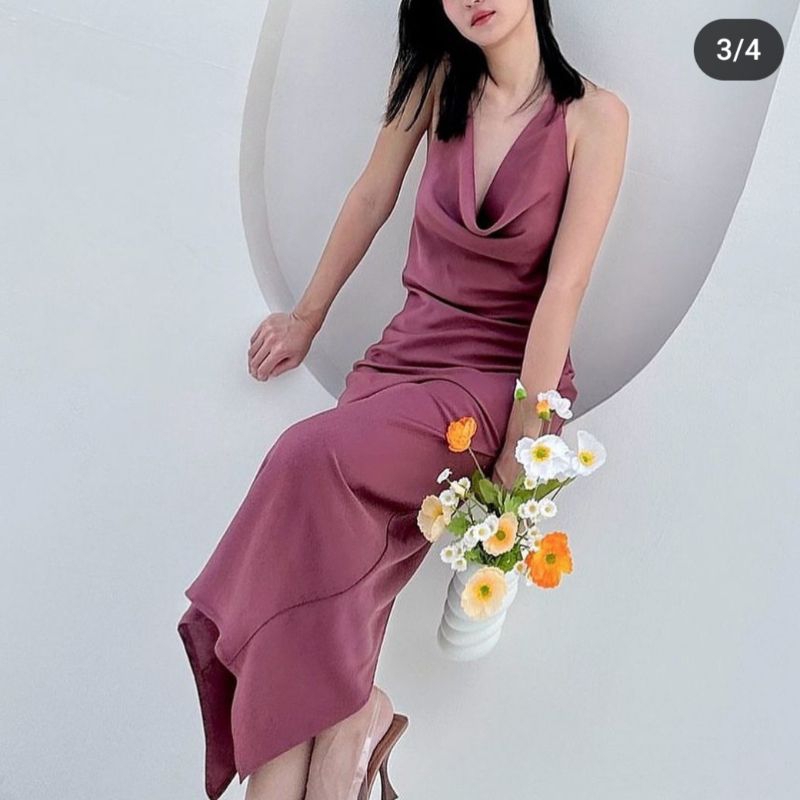 chanun clothing new jessica dress m | Shopee Thailand