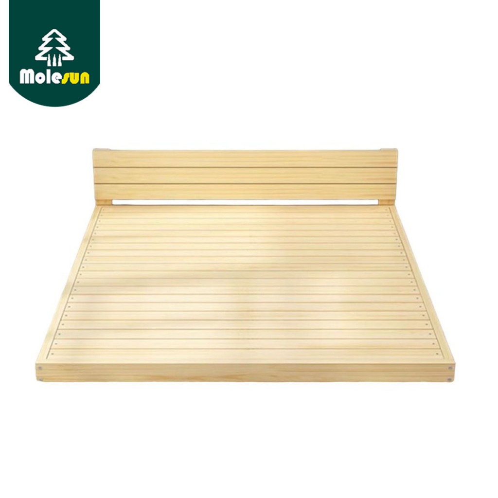 MOLESUN เตียงนอนไม้ สไตล์นอร์ดิก ออกแบบเรียบง่าย ทันสมัย | Shopee Thailand