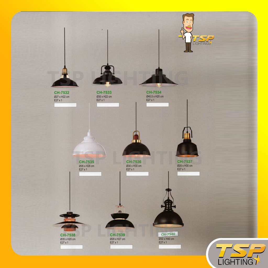 TSP Lighting │ Pendant light โคมไฟห้อย โคมไฟเพดานแก้ว สไตล์โมเดิร์น ...