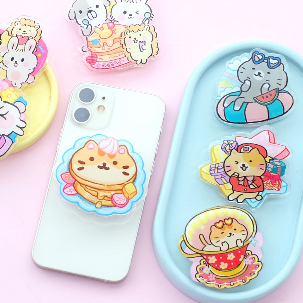 สวีทซัมเมอร์ : Griptok Acrylic ที่ติดโทรศัพท์ : มีทั้งหมด 7 ลาย ...