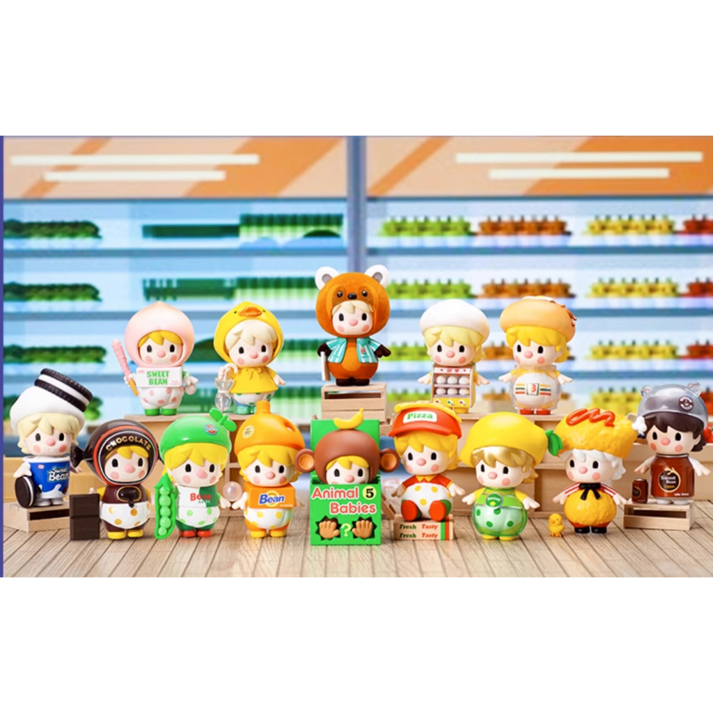 POPMART Bubble Mart Little Sweet Bean [ของแท้ & ยกบล็อกไม่แกะซีล ...