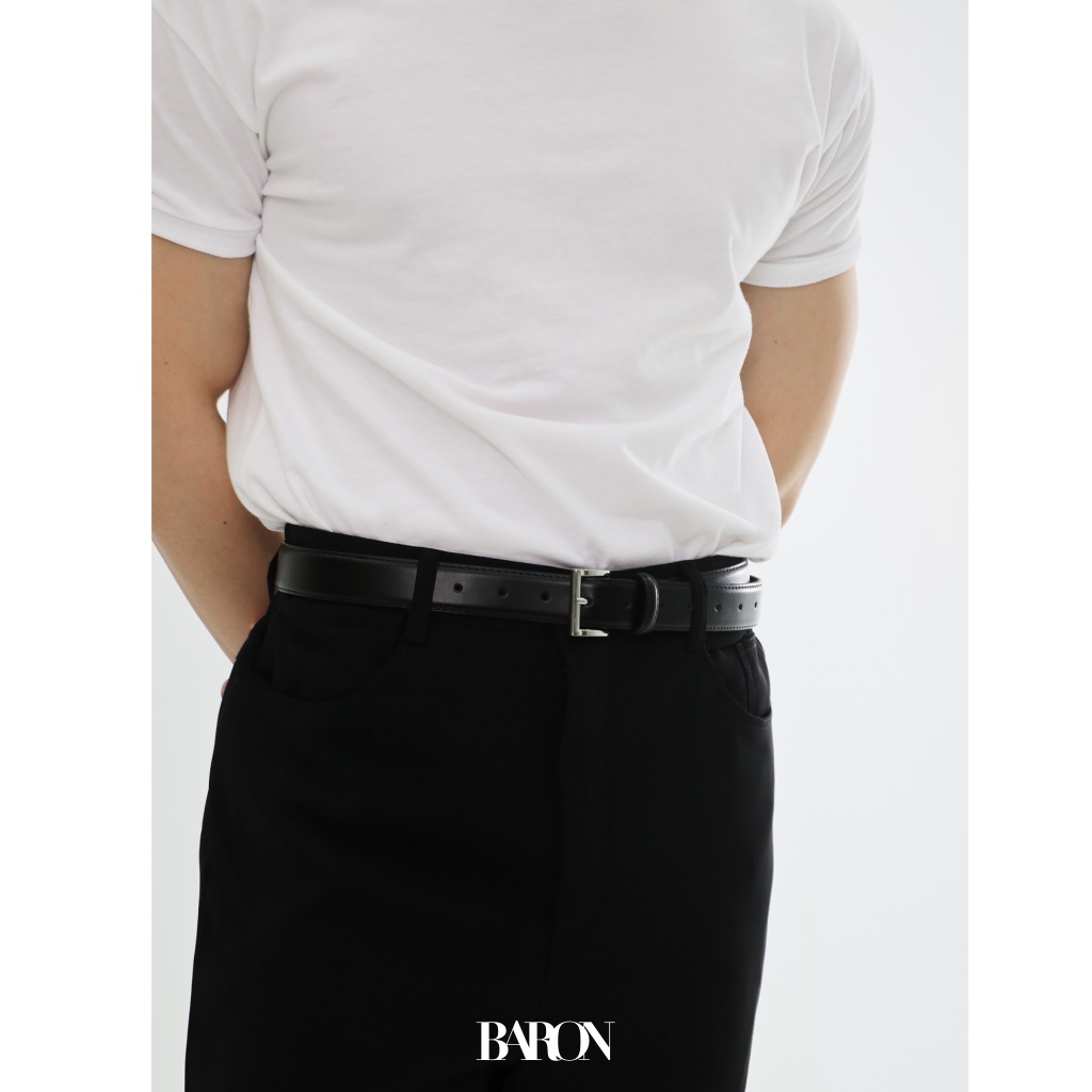 BARON Belt เข็มขัดหนังสำหรับผู้ชายและผู้หญิง | Shopee Thailand
