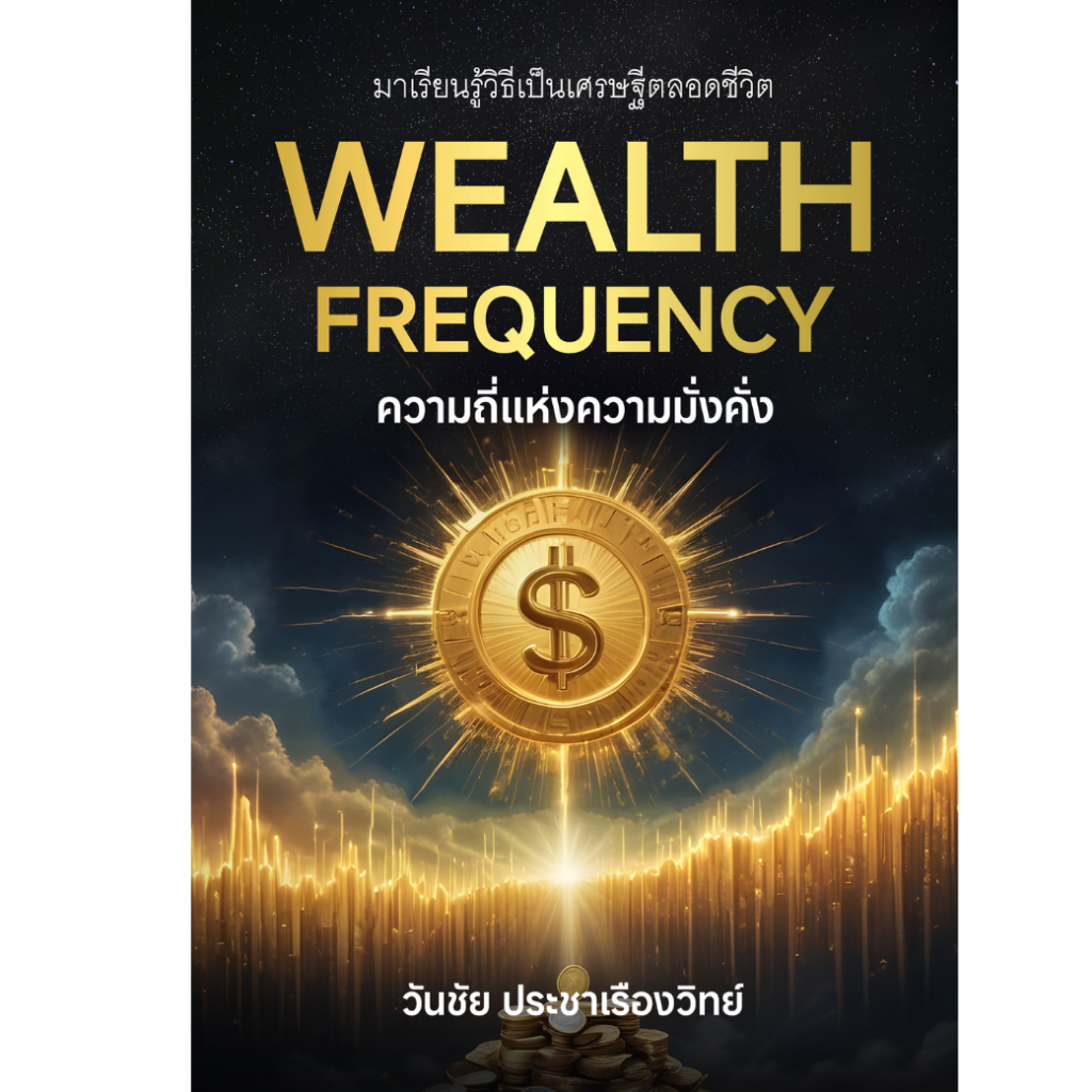 หนังสือ "Wealth Frequency" - ความถี่แห่งความมั่งคั่ง โดย CoachWanchai พร้อมส่ง | Shopee Thailand