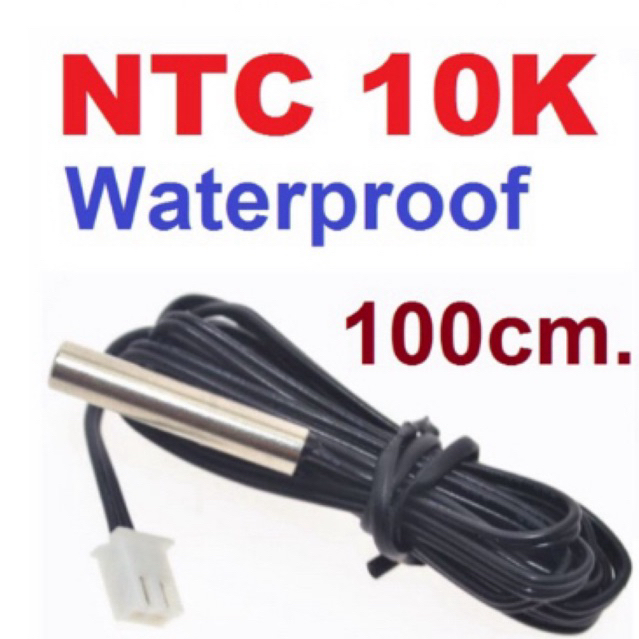 NTC 10K 1% สายยาว 1 เมตร ทรงกระบอก 5x25mm. Thermistor Accuracy ... NTC 10K 1% สายยาว 1 เมตร ทรงกระบอก 5x25mm. Thermistor Accuracy ...