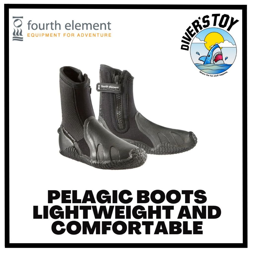 รองเท้าบูทดำน้ำ Fourth Element PELAGIC boots | Shopee Thailand
