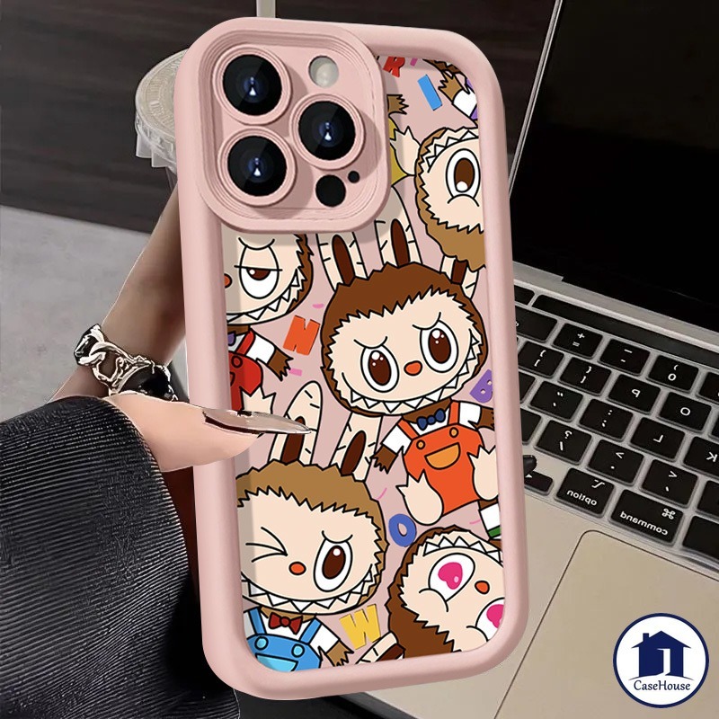 เคสนิ่มลายการ์ตูน Labubu สุดน่ารักสำหรับ Redmi 13C 10 12 A1 9A 9 10A 9C ...