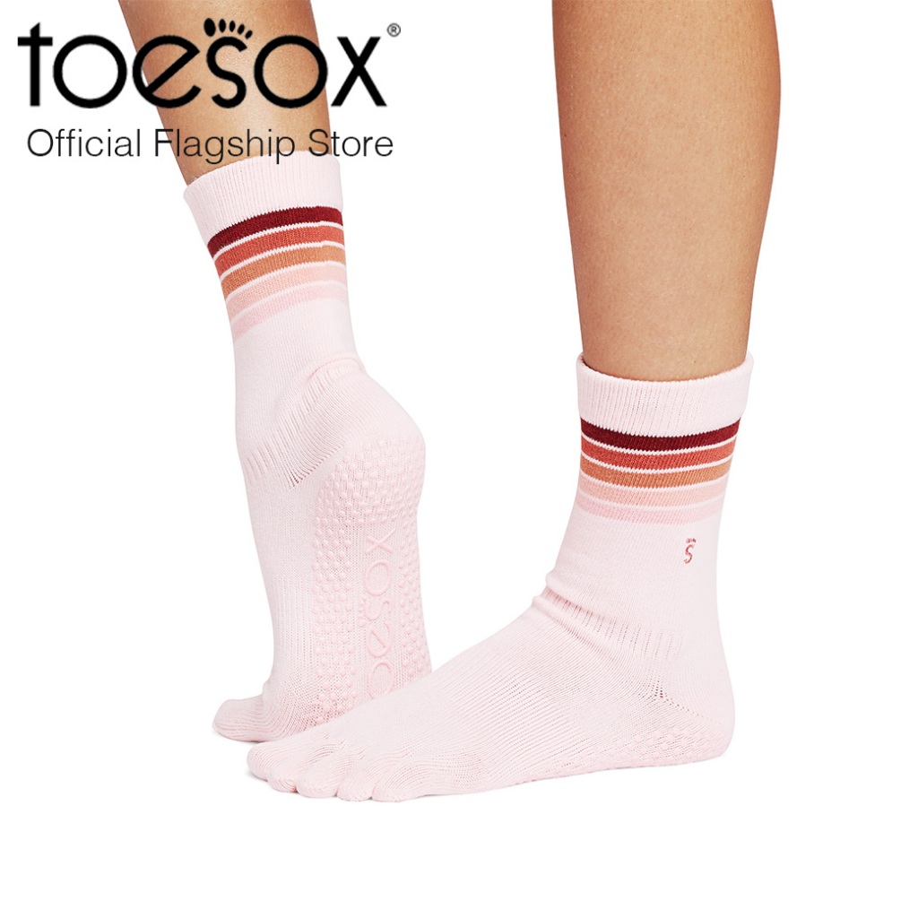 New Fall 2024 ToeSox Grip Full Toe Crew โทซอคส์ ถุงเท้ากันลื่น ปิด ...