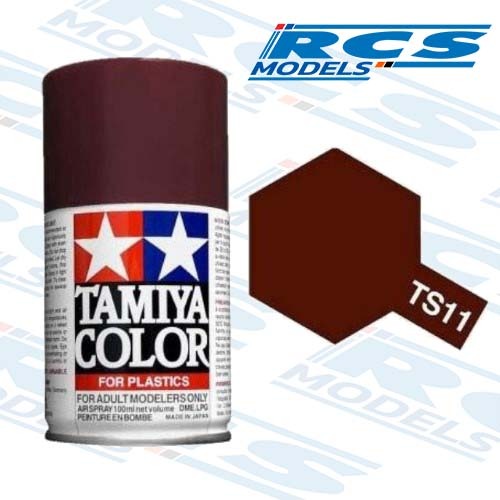 TAMIYA 85011 TS-11 MAROON (GLOSS) สีสเปรย์ทามิย่า พ่นโมเดล | Shopee ...