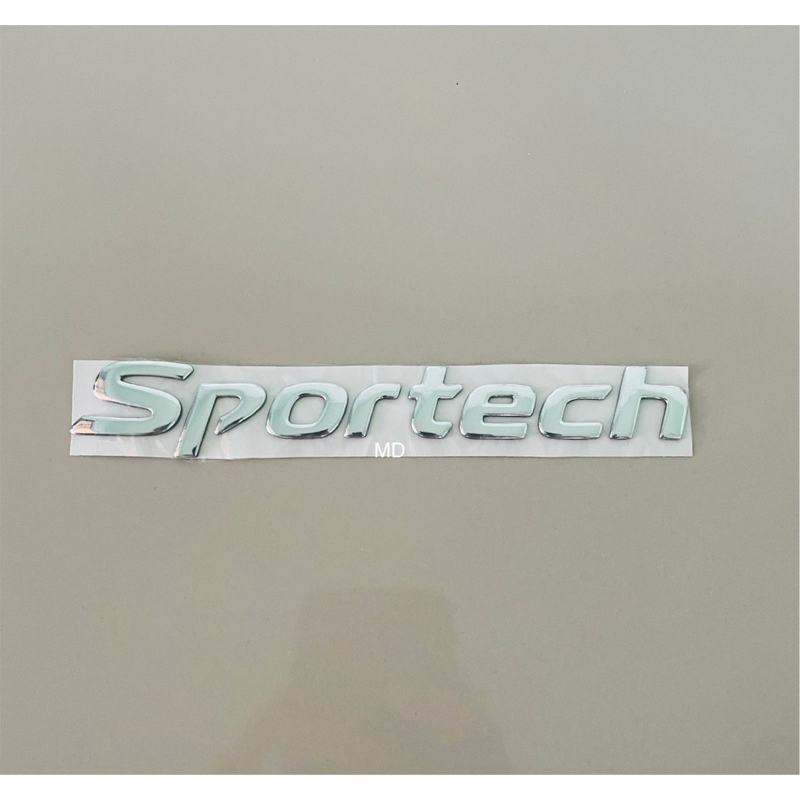 โลโก้ SPORTECH ติดท้ายALMERA Nissan นิสสัน ขนาด 15x2.5 cm. ราคาต่อชิ้น ...