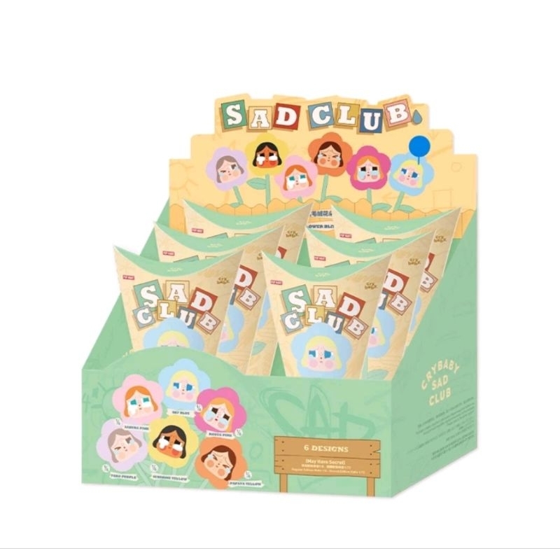 (โค้ดลด 30% เหลือ 2790-2990) ยก Box ดอกไม้ Crybaby Sad Club ของแท้จาก ...