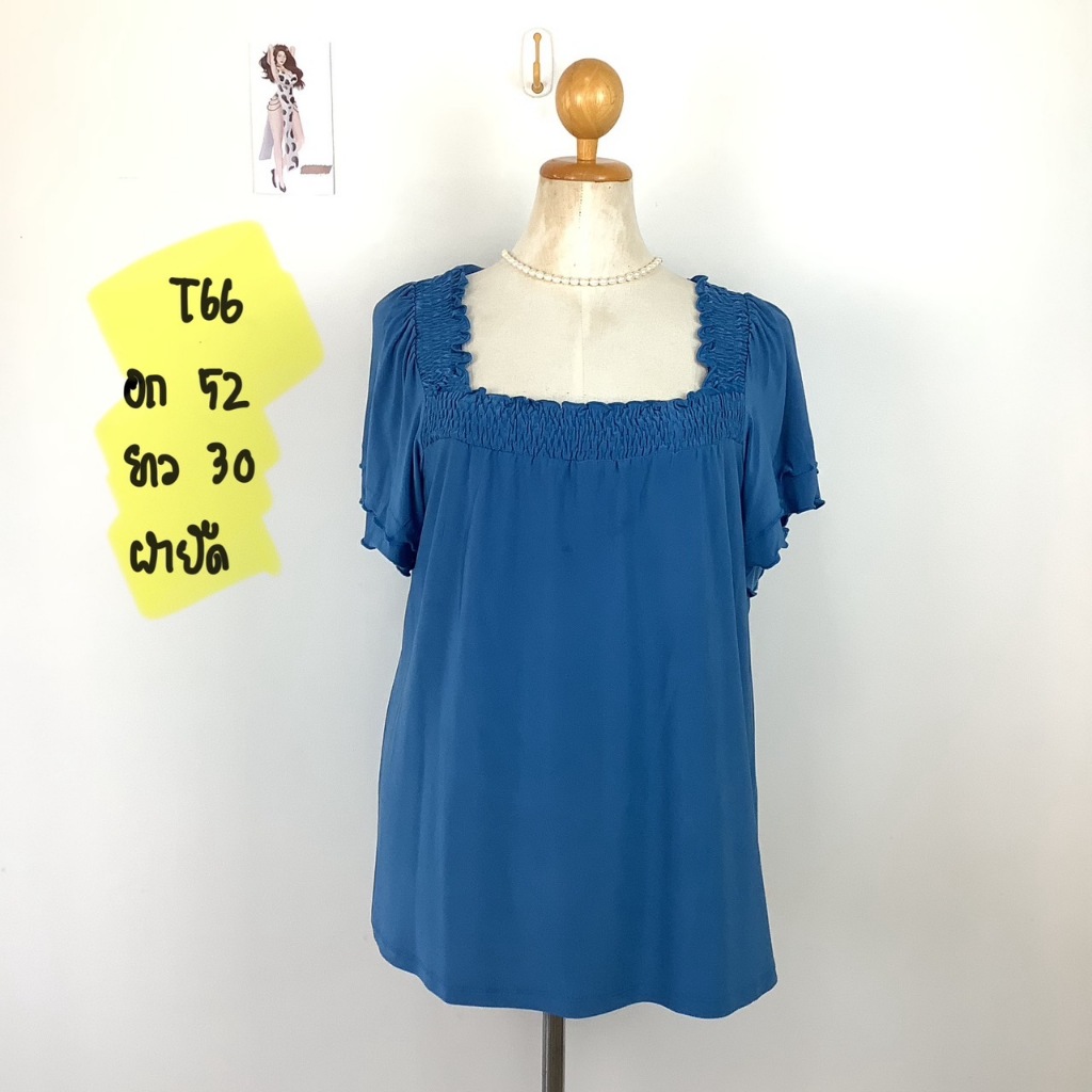 เสื้อแฟชั่นไซส์ใหญ่งานโล๊ะสต๊อคห้างoutlet พร้อมส่ง | Shopee Thailand