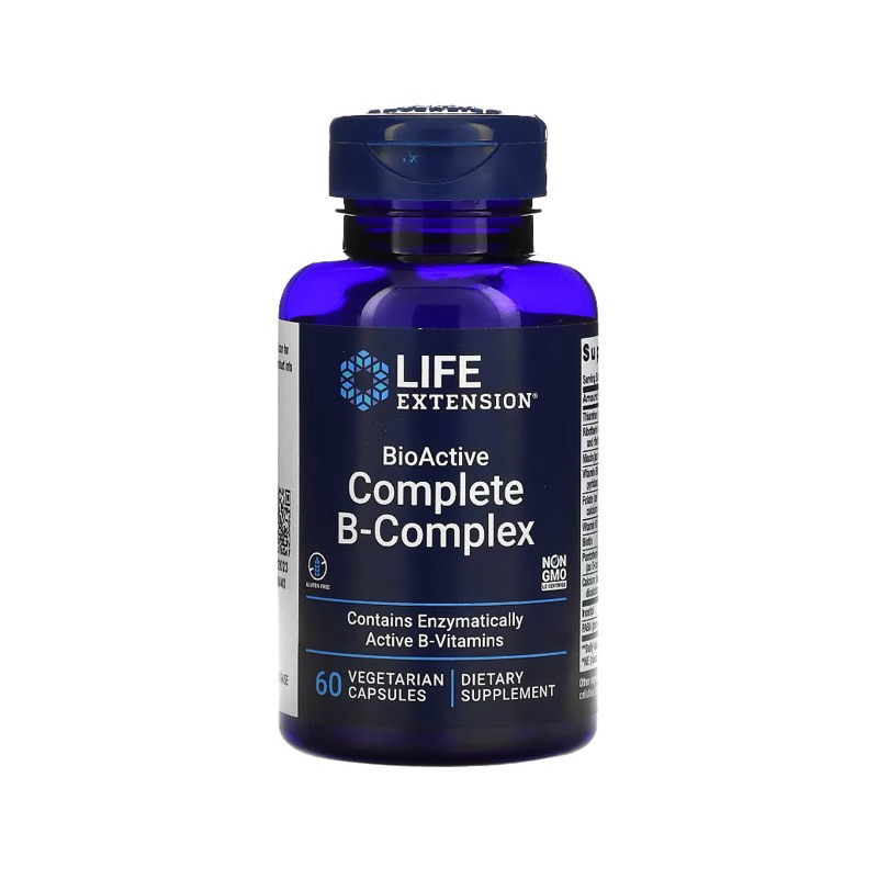 วิตามินบีรวม Life Extension BioActive Complete B-Complex / 60 ...