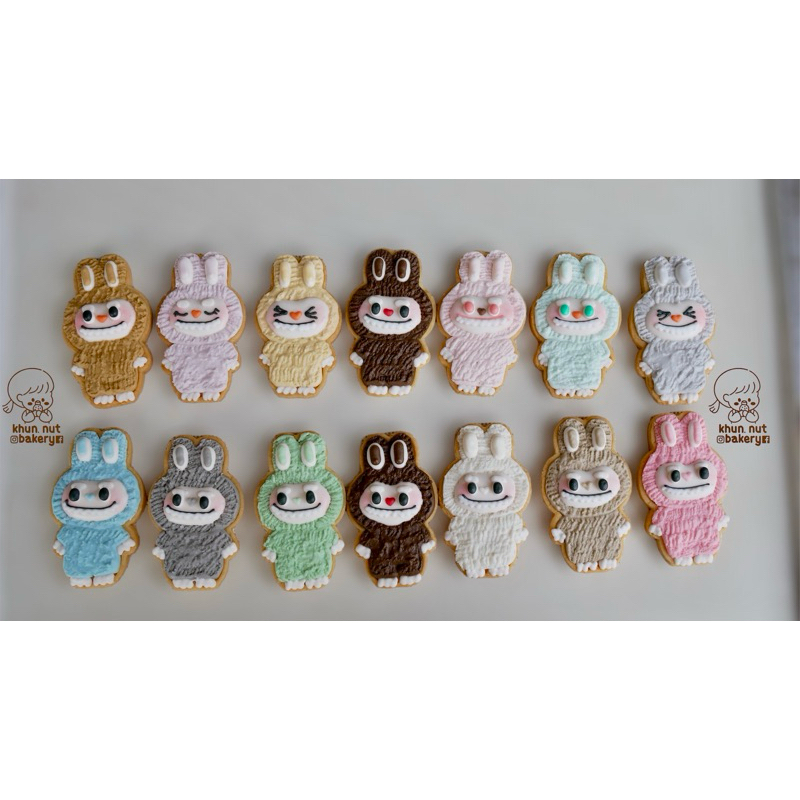 labubu cookies คุกกี้รอยัลไอซิ่งน้องลาบูบู้ ขนาด 4.2*5.3 ซม. | Shopee ...