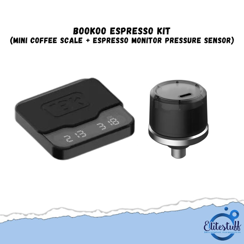BooKoo Epresso Kit ชุดอุปกรณ์วัดการสกัดกาแฟ(เซ็นเซอร์วัดแรงดันและ ...