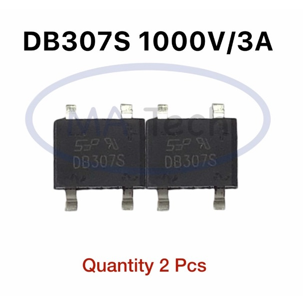DB307S ไดโอดบริดจ์ DB307 1000v 3A Diode Bridge Rectifier 1000V/3A ...