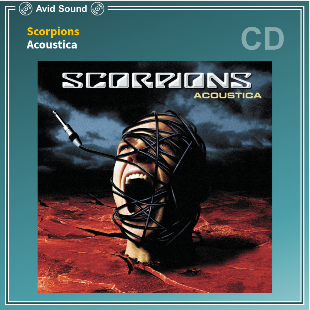 [ ออก E-Tax ได้ ] CD แผ่นซีดี Scorpions Acoustica ใหม่ ซีล Scorpions CD ...