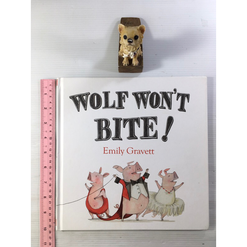 Wolf Won’t Bite Emily Gravett หนังสือภาษาอังกฤษมือสองปกแข็ง | Shopee Thailand