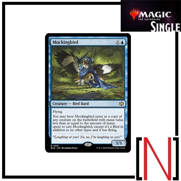 [MTG][Single][BLB] Mockingbird ระดับ Rare [ภาษาอังกฤษ] | Shopee Thailand