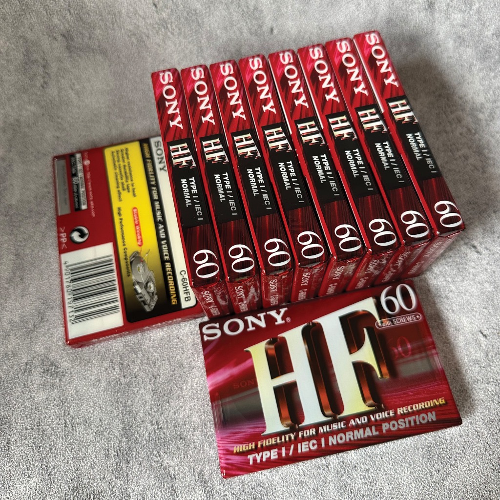 เทปเปล่า Sony รุ่น HF-60, TDK Cassette Tape ของใหม่อยู่ในซีล | Shopee ...