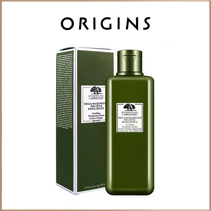 ORIGINS MEGA-MUSHROOM RELIEF & RESILIENCE TREATMENT LOTION 200ml น้ำตบเห็ด ออริจินส์ โทนเนอร์ลด ...
