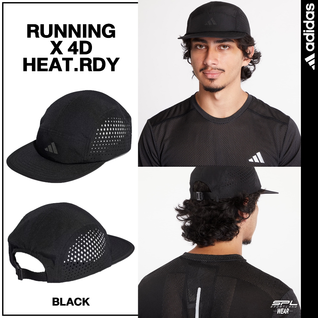 Adidas อาดิดาส หมวกกีฬา หมวกแก๊ป Cap Running X 4D HEAT.RDY IS3770 BK ...