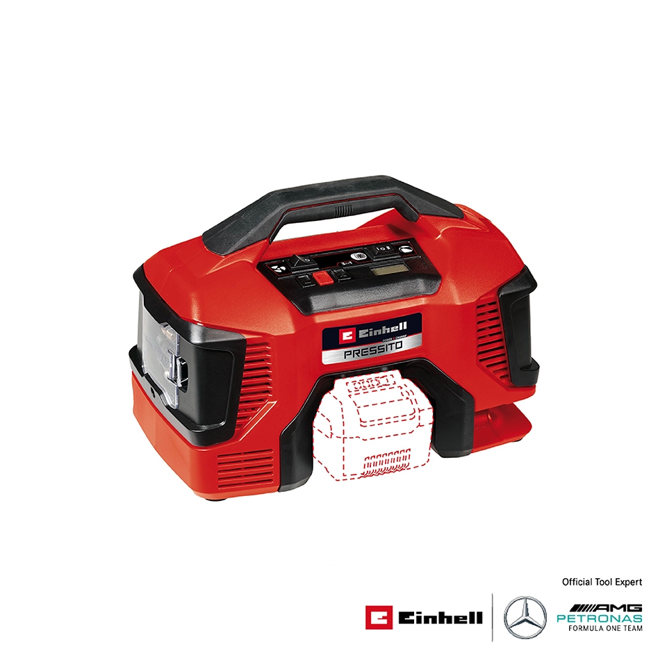 Einhell_Official ปั๊มลมไร้สาย 3-IN-1 18V รุ่น PRESSITO 18/21 [ไม่รวมแบต ...