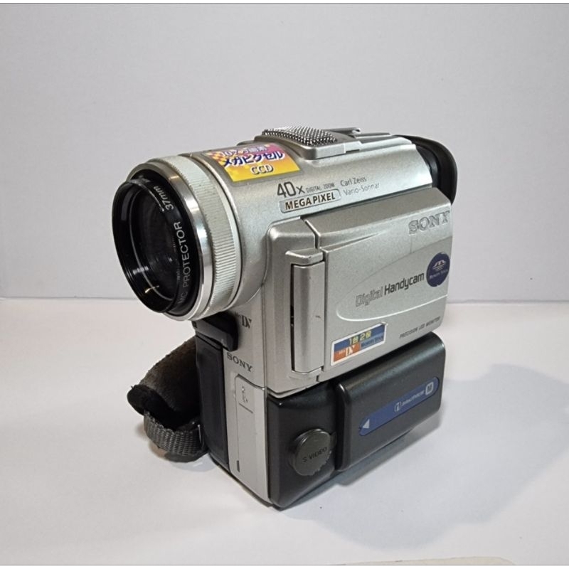 sony handycam mini dv+mini dv+memory stick มือสอง เมนูญี่ปุ่น | Shopee ...