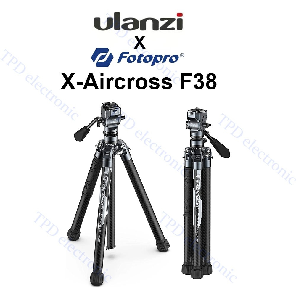[กรอกโค้ด INC104WN ลด 20%]พร้อมส่ง Ulanzi x Fotopro X-Aircross F38 ขาตั้งกล้องคาร์บอนไฟเบอร์ ...