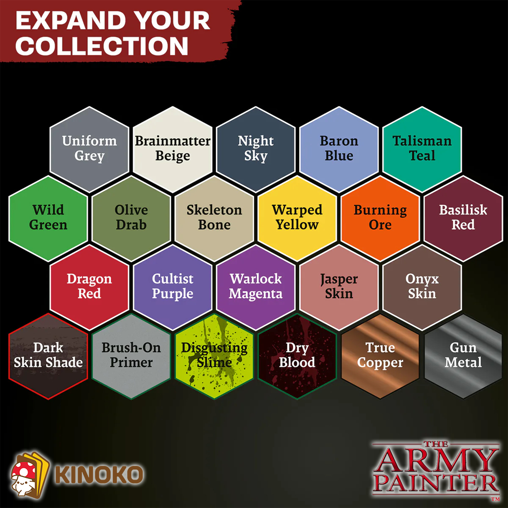 The Army Painter : Fanatic Most Wanted Paint Set สีเพนท์โมเดล จาก ...