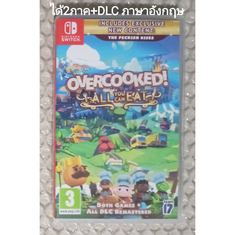 OVERCOOKED ALL YOU CAN EAT ภาษาอังกฤษ 2ภาค +DLC REMASTERED EN NINTENDO ...
