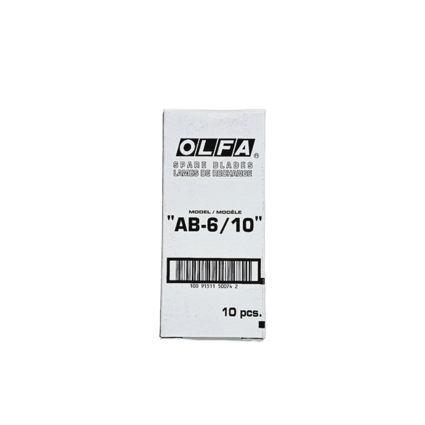 ใบมีดคัตเตอร์ OLFA AB 6/10 (ยกกล่อง 10 หลอด 60ใบ) | Shopee Thailand