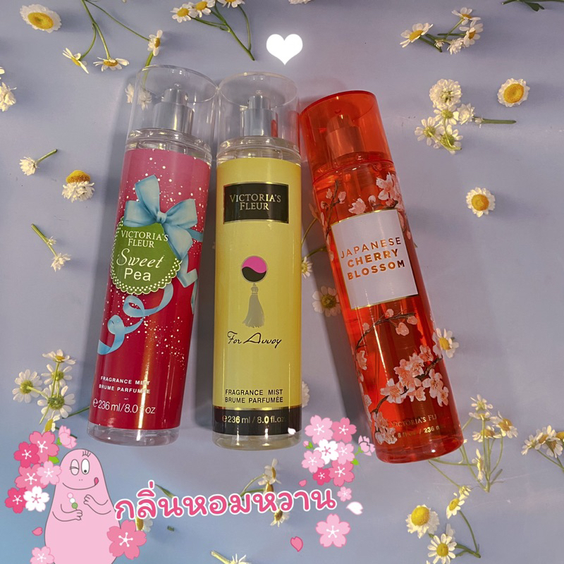 น้ำหอม Victoria’s Fleur bath & body works fragrance mist สเปรย์น้ำหอม ...