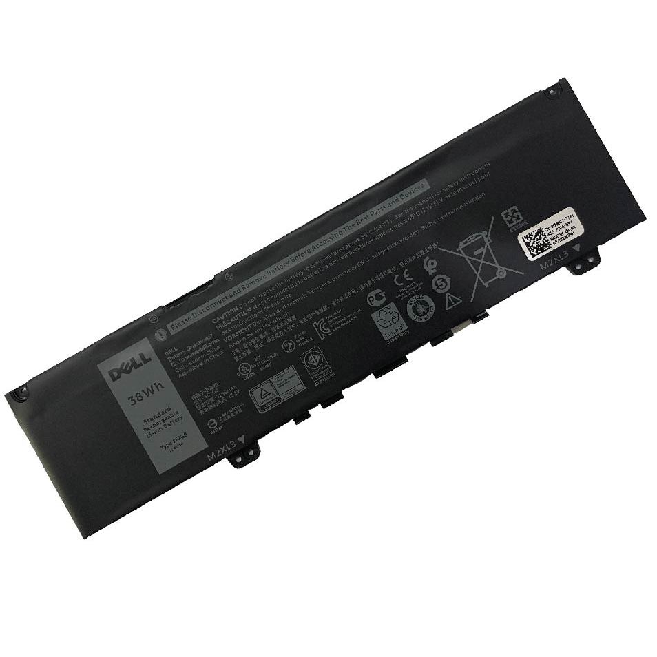 แบตเตอรี่ Battery For 7370 5370 7373 CHA01 RPJC3 Dell Inspiron 13 7370 ...