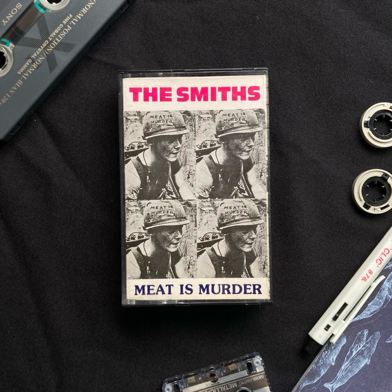 The smith meat is murder ลิขสิทธิ์เเท้ ปั้มเก่า 1985 | Shopee Thailand