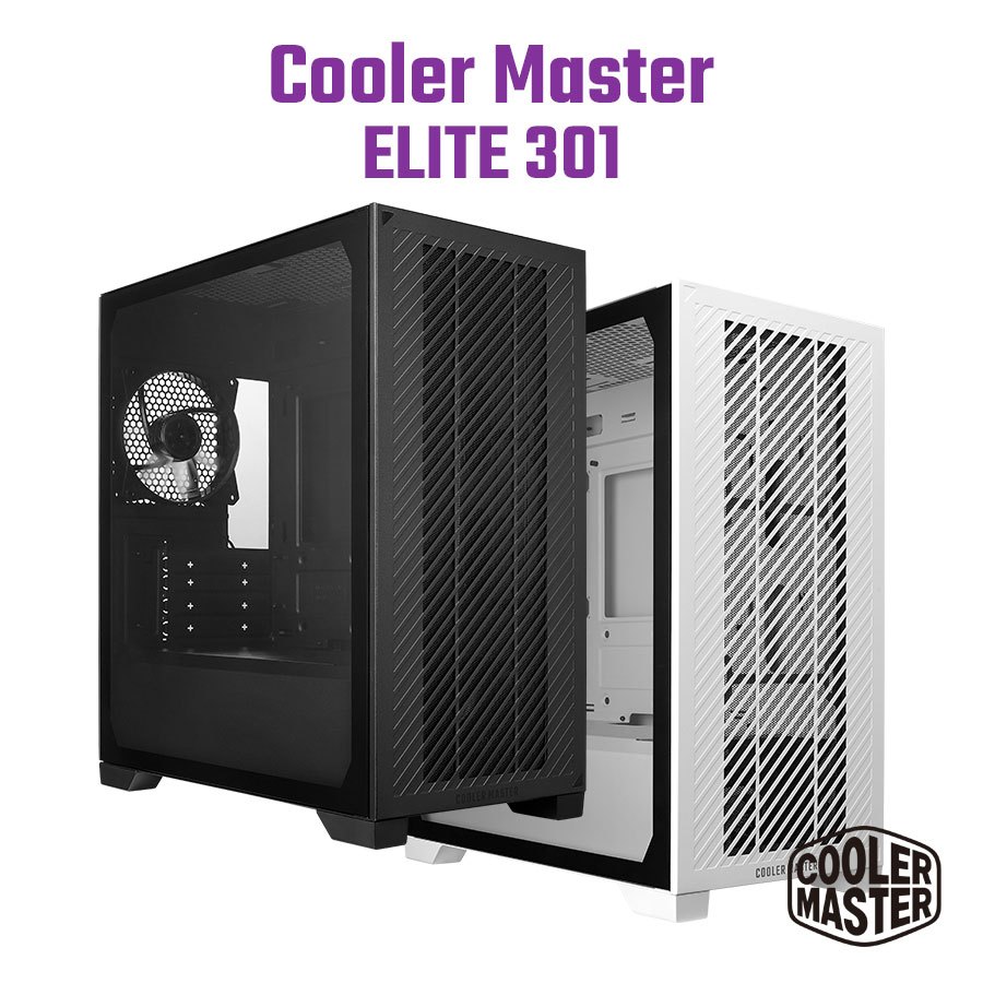 Cooler Master Elite 301 Lite Computer Case - Black (Micro-ATX) | Shopee ...