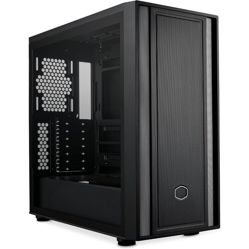 Cooler Master MasterBox 600 Lite - Mid-Tower E-ATX Airflow Case Back ...