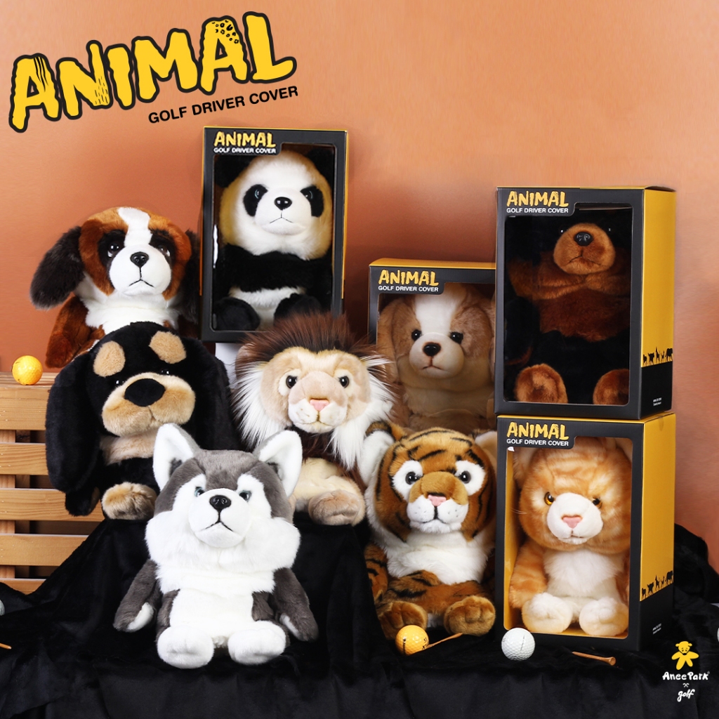 Animal Driver Golf Cover (Driver) ตุ๊กตาคลุมหัวไม้กอล์ฟ by Anee Park ...