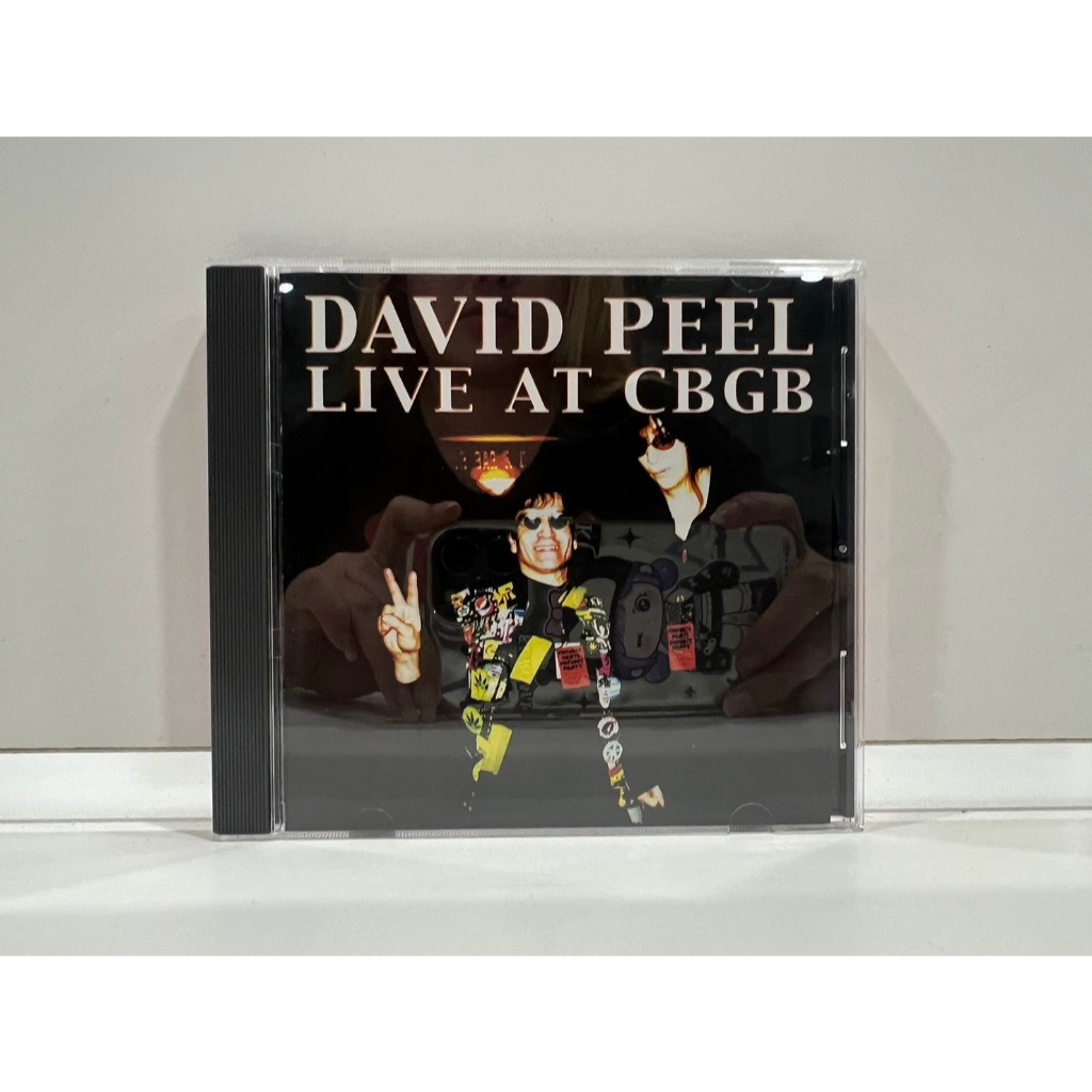 1 CD MUSIC ซีดีเพลงสากล LIVE AT CBGB/DAVID PEEL (L3G3) | Shopee Thailand