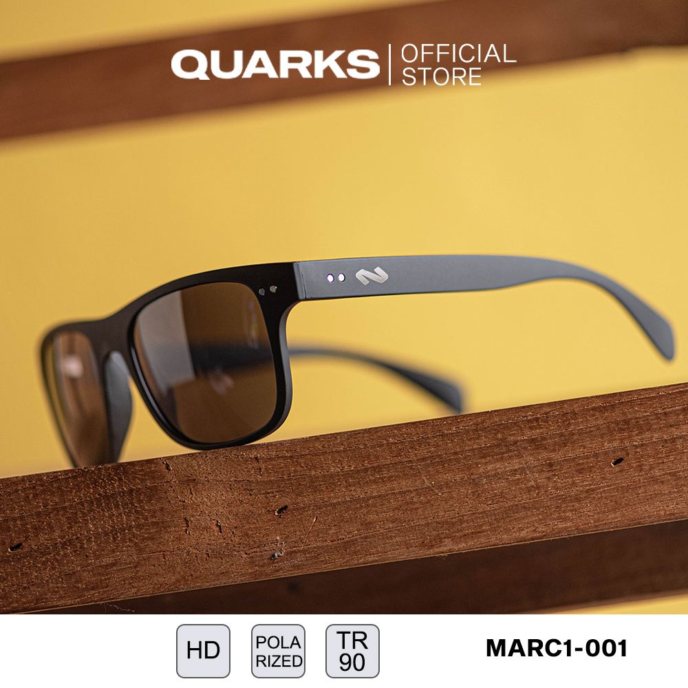 QUARKS MARC1-001 แว่นกันแดดรุ่นบางเฉียบ น้ำหนักเพียง 18กรัม เลนส์โพลาไ ...
