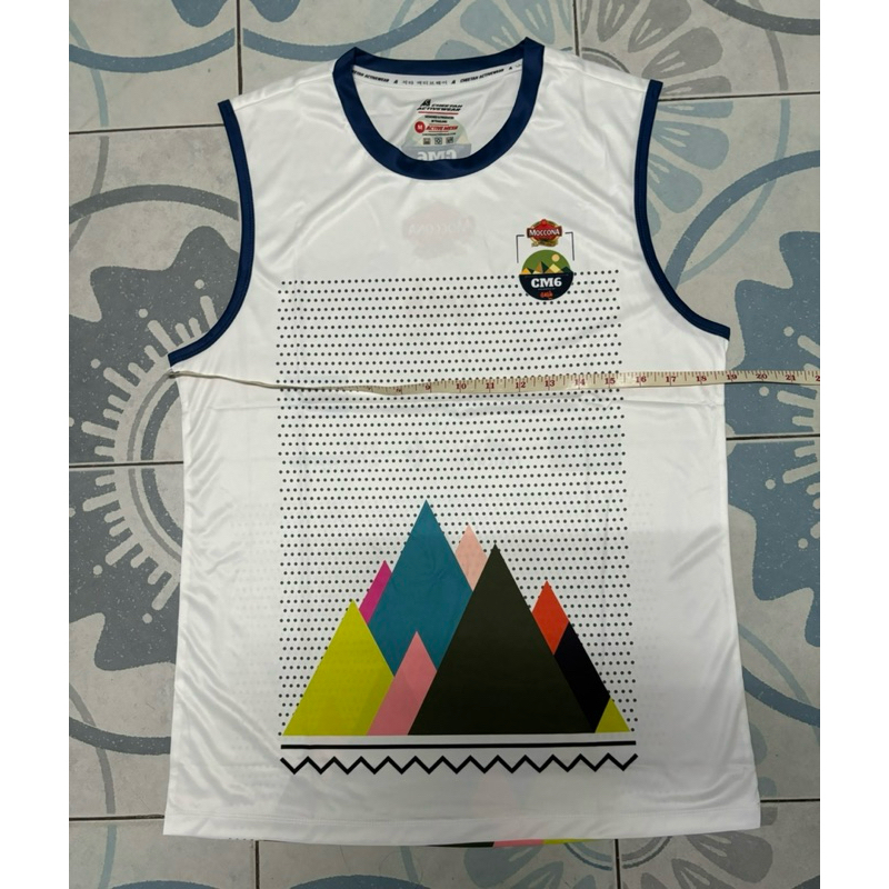 เสื้องานวิ่งCM6 ปี2024 sizeM รอบ อก 38นิ้ว ยาว 27นิ้ว สภาพใหม่ | Shopee Thailand
