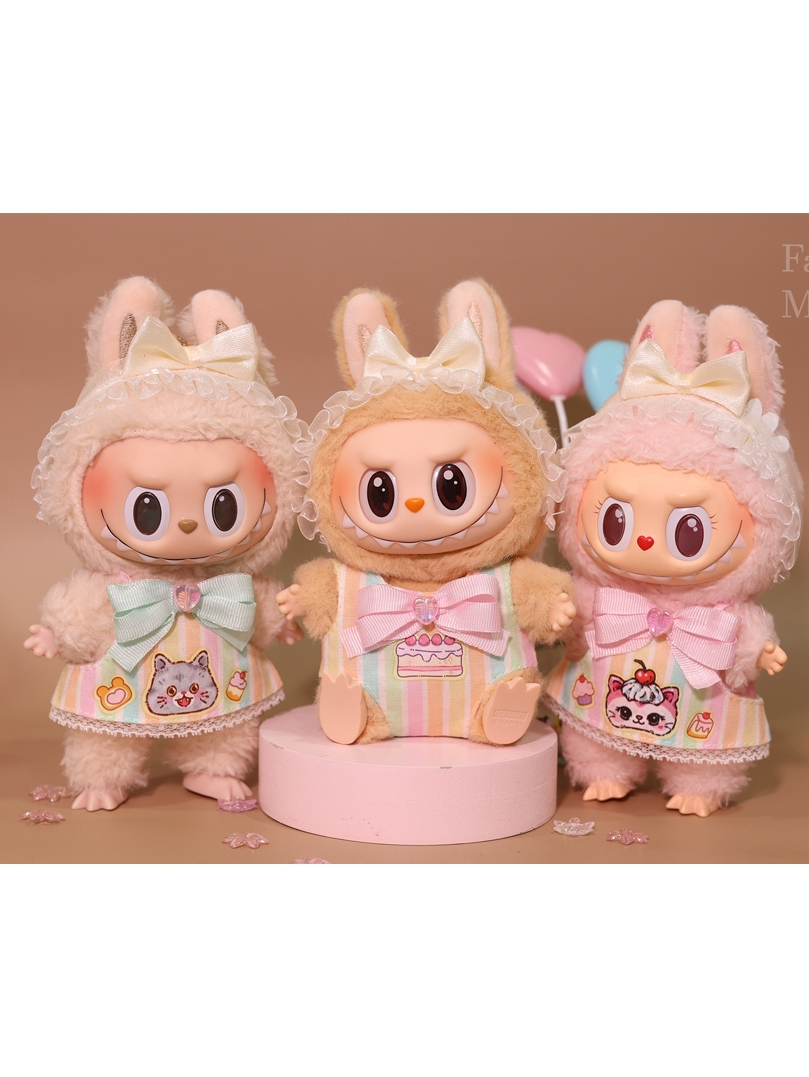 ชุด labubu pastel party (orange pastel) ชุดลาบูบู้ | Shopee Thailand