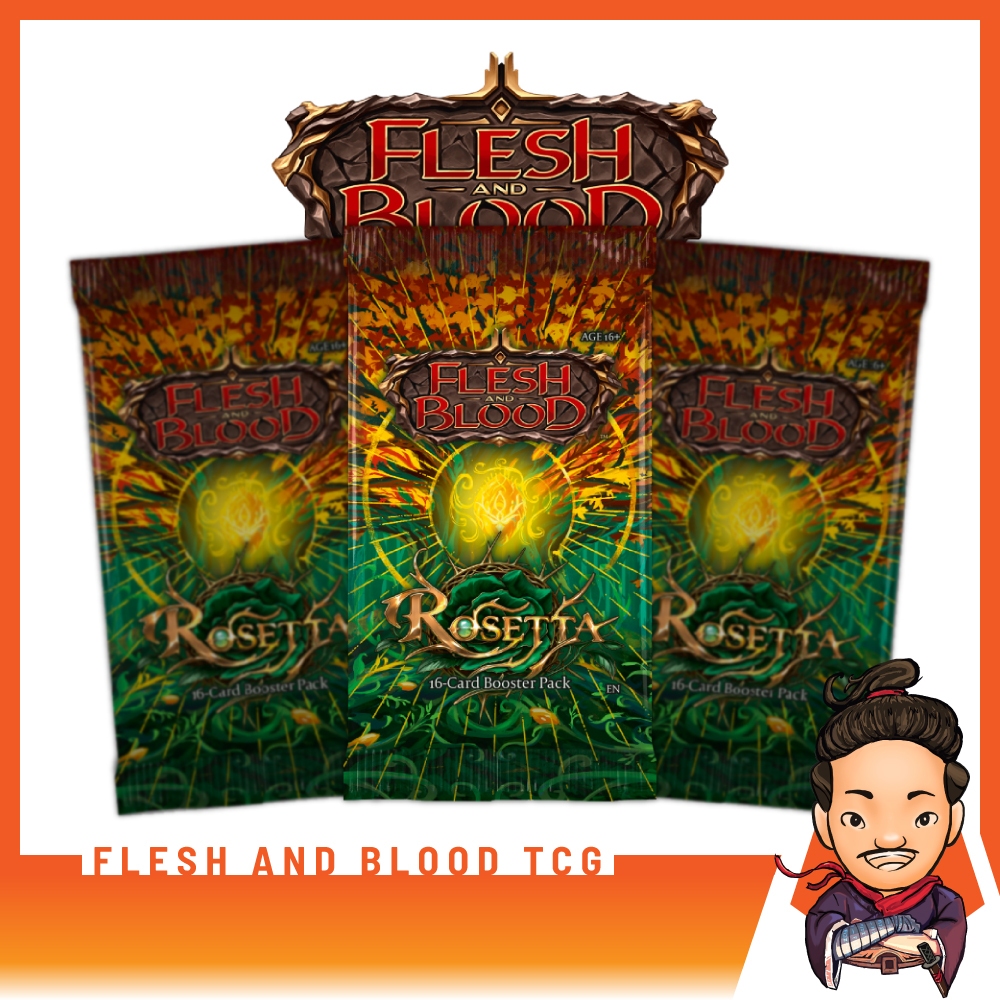 [FIZZY] Flesh and Blood: Rosetta - Booster Pack | Shopee Thailand