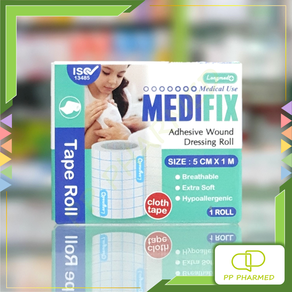 Longmed Medifix แผ่นปิดแผลใยสังเคราะห์ Adhesive Wound Dressing Roll ...